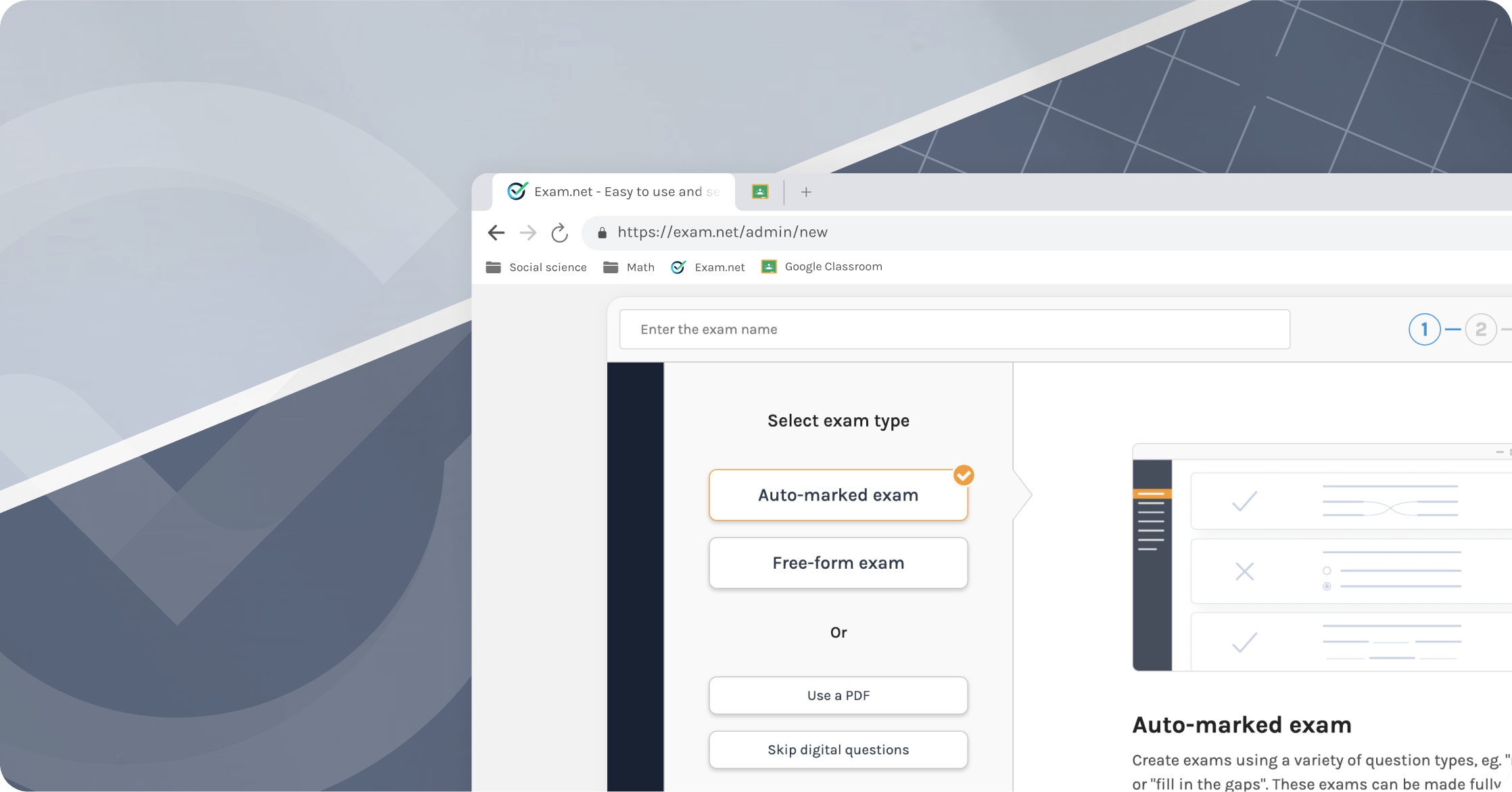 What's new on the Exam.net platform in February - Exam.net