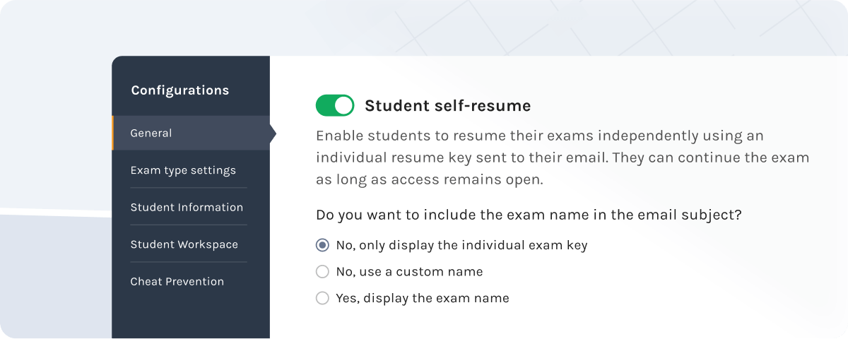 What's new on the Exam.net platform in October - Exam.net